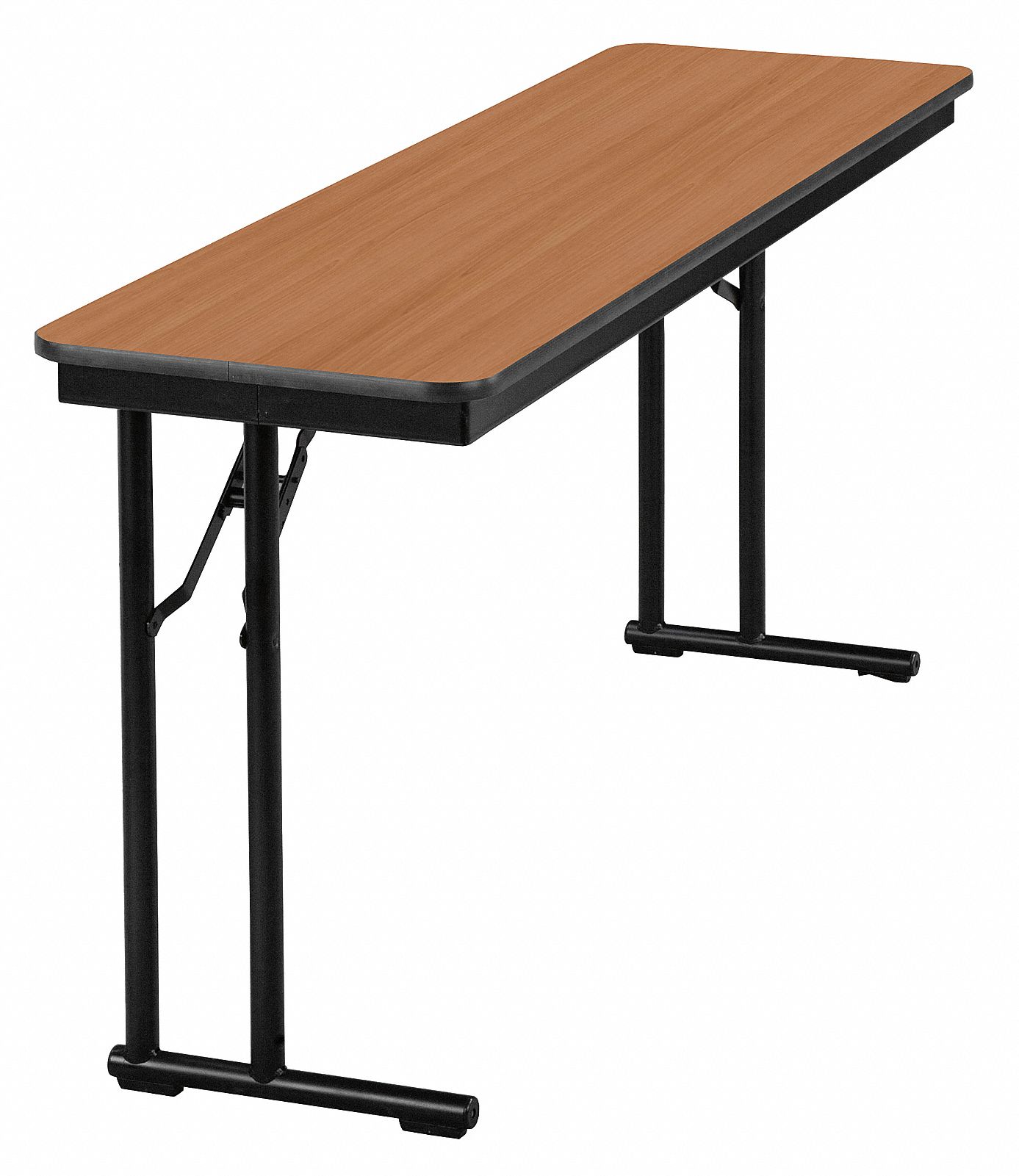 Rectangle Seminar Table, Walnut, 60 inW x 18 in Depth - Grainger