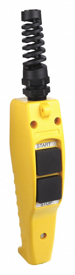 DAYTON, (2) Push Buttons, 1NO/1NC, Pendant Control Station - 20C815 ...