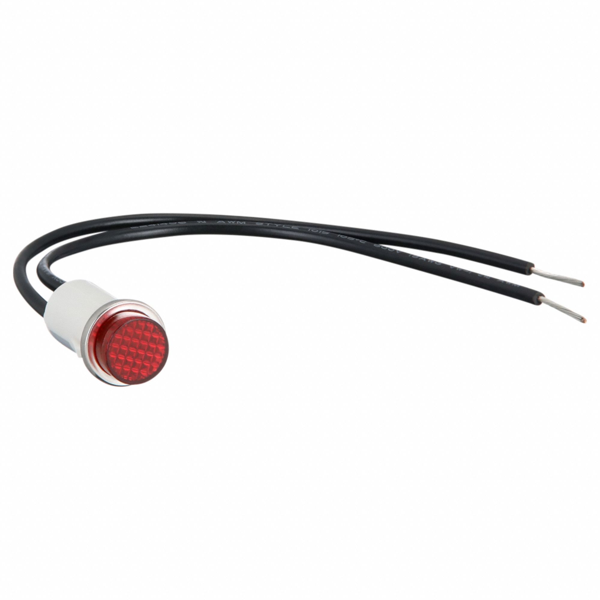 12 mm Panel Mounting Hole Dia, Incandescent, Raised Panel Light ...