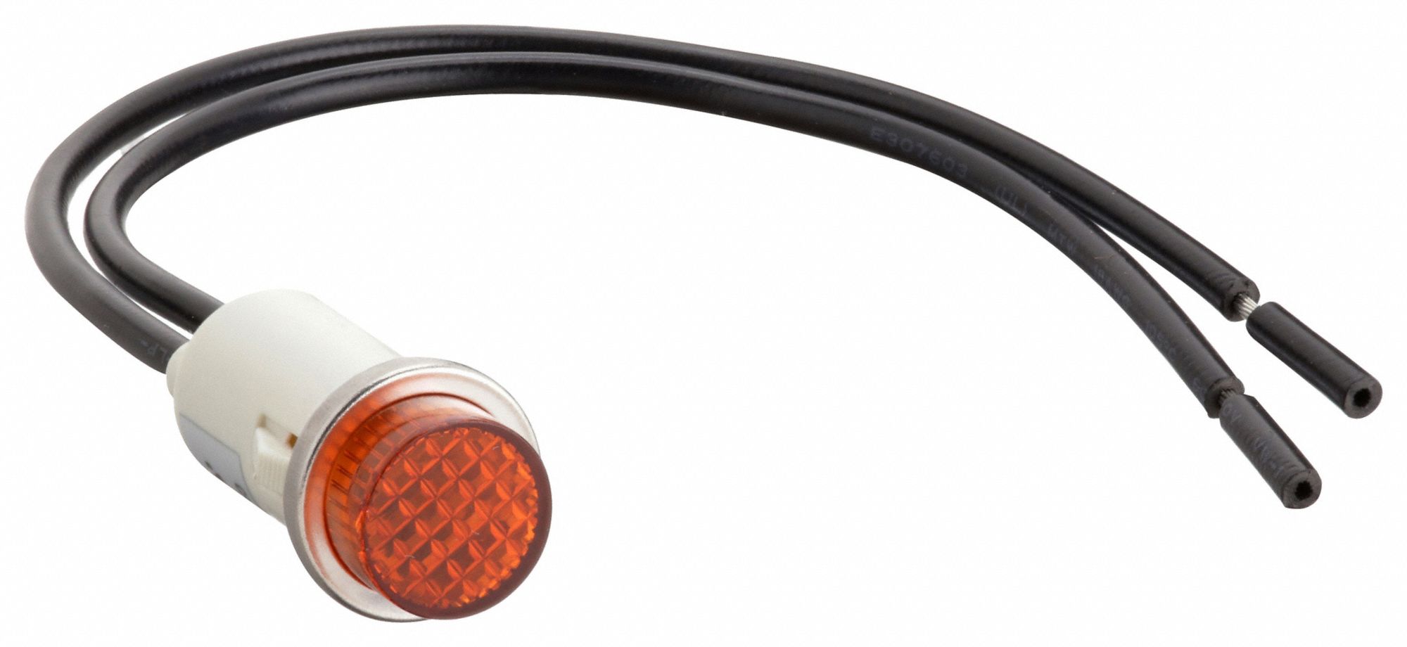 Amber, 12 mm Panel Mounting Hole Dia, Raised Panel Light - 20C850 ...