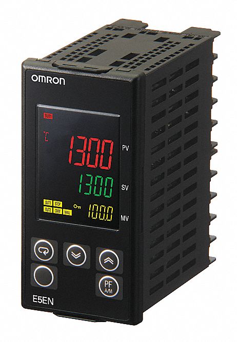 OMRON Temperature Controller, Digital, Thermocouple/RTD/Analog, 1/8 DIN ...