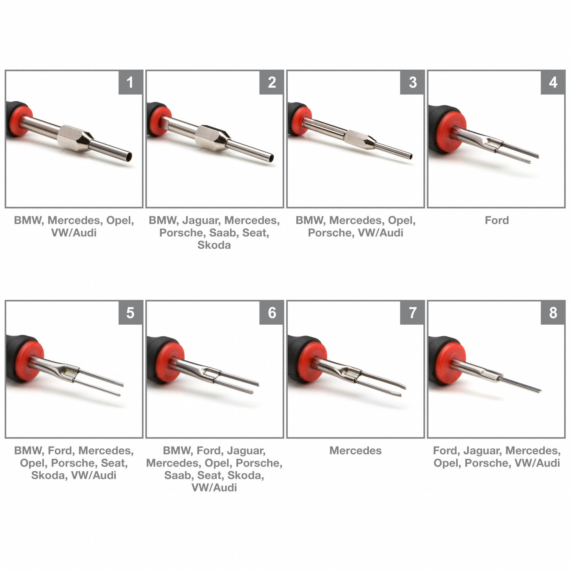 STEELMAN Terminal Tools Kit: 17 1/4 in Lg, 10 in Wd, 2 3/4 in Ht, ABS ...