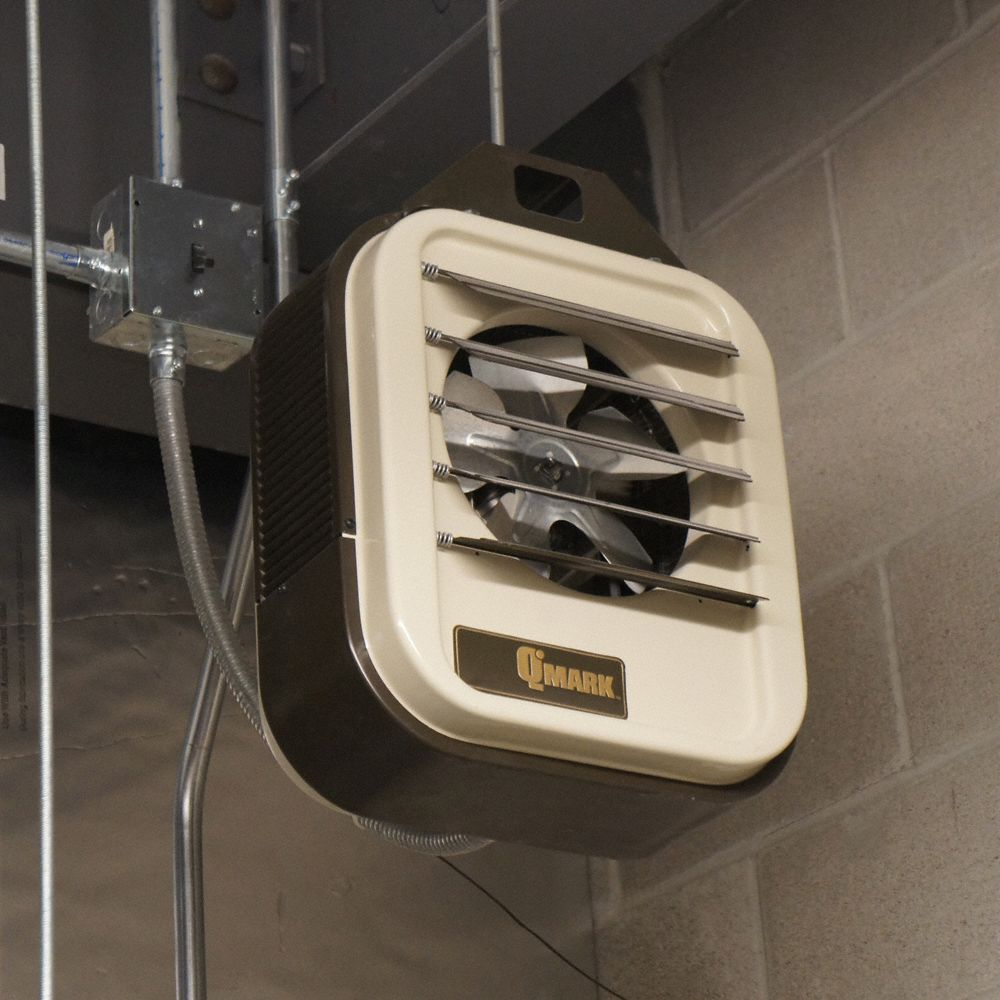 QMARK Electric Wall & Ceiling Unit Heater: 20kW Watt Output, 480V AC, 3 ...