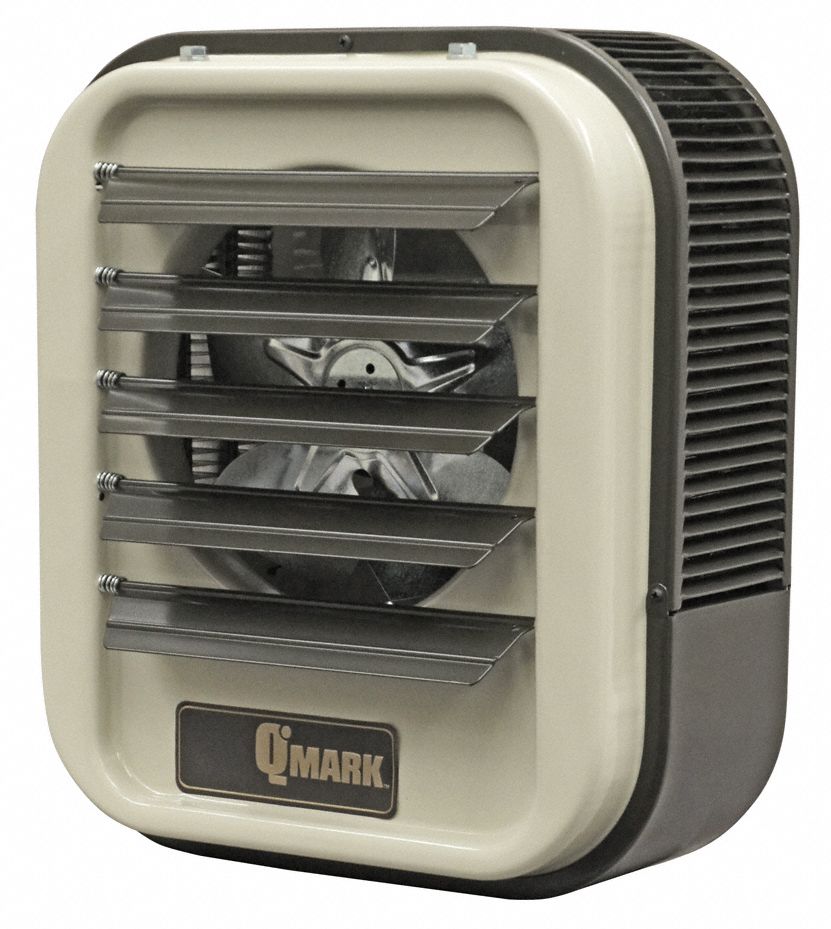 QMARK Electric Wall & Ceiling Unit Heater: 20kW Watt Output, 480V AC, 3 ...
