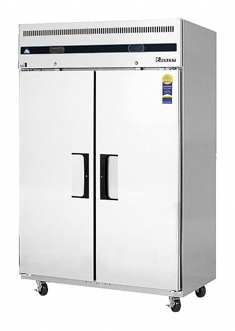EVEREST, Stainless Steel, 48 cu ft Total Capacity, Dual Temperature ...