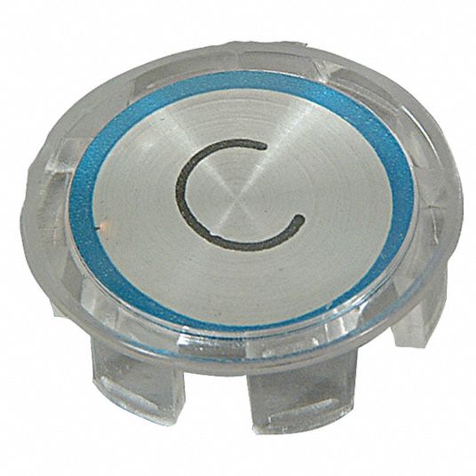 BRASSCRAFT, Acrylic, Acrylic, Cold Index Button - 20CC90|SHB0642 - Grainger