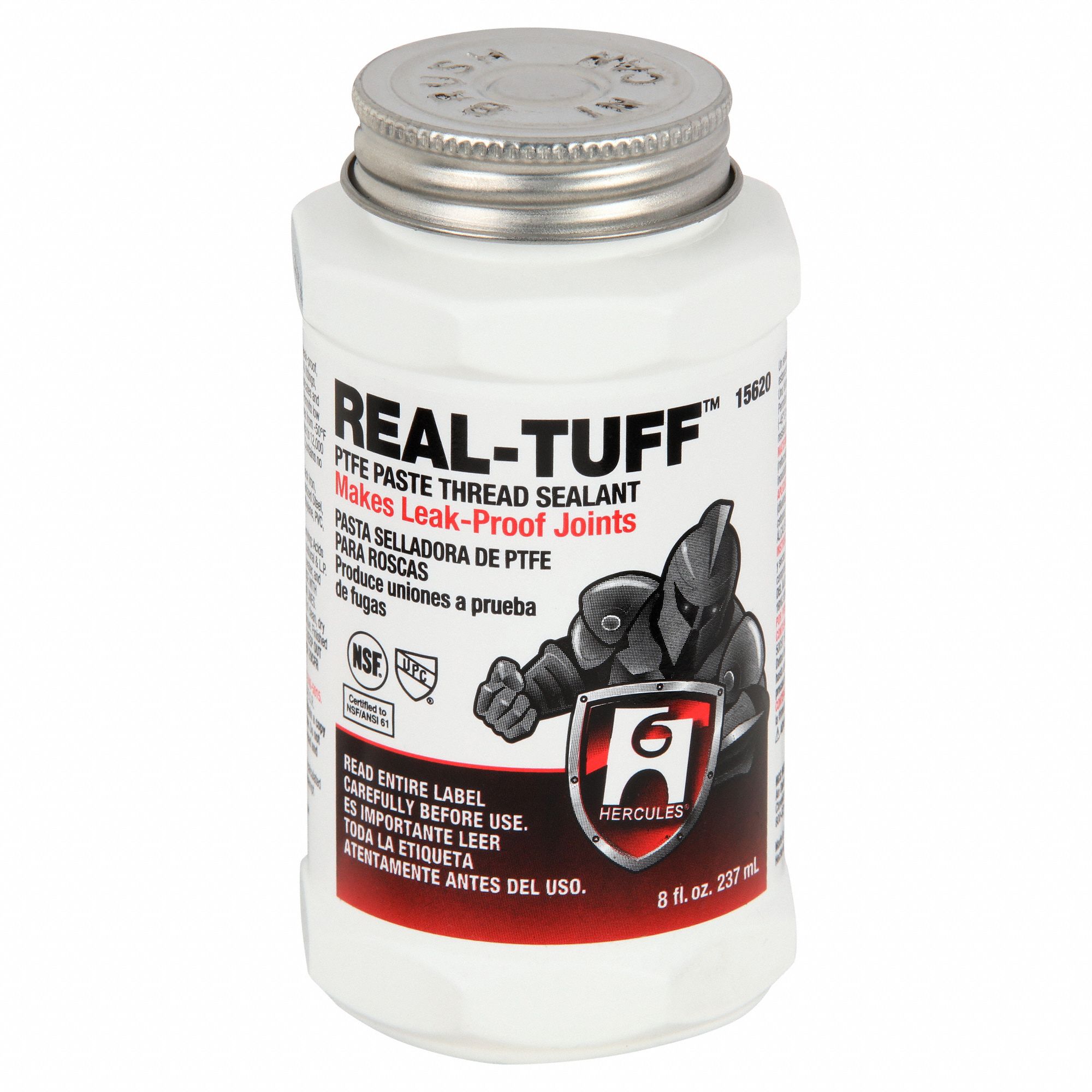 HERCULES, Real Tuff, 9.6 fl oz, Pipe Thread Sealant - 20CM12|15620 ...