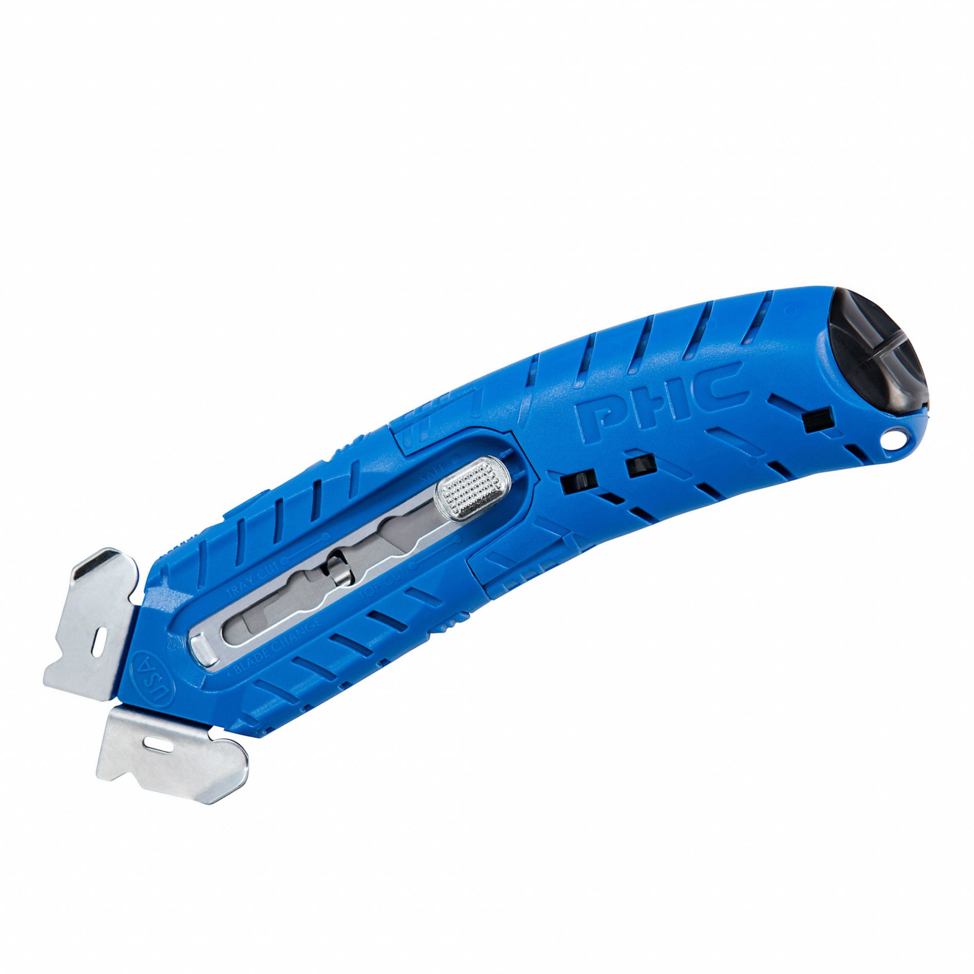 PACIFIC HANDY CUTTER, INC, 6 in Overall Lg, Plastic, Safety Knife ...
