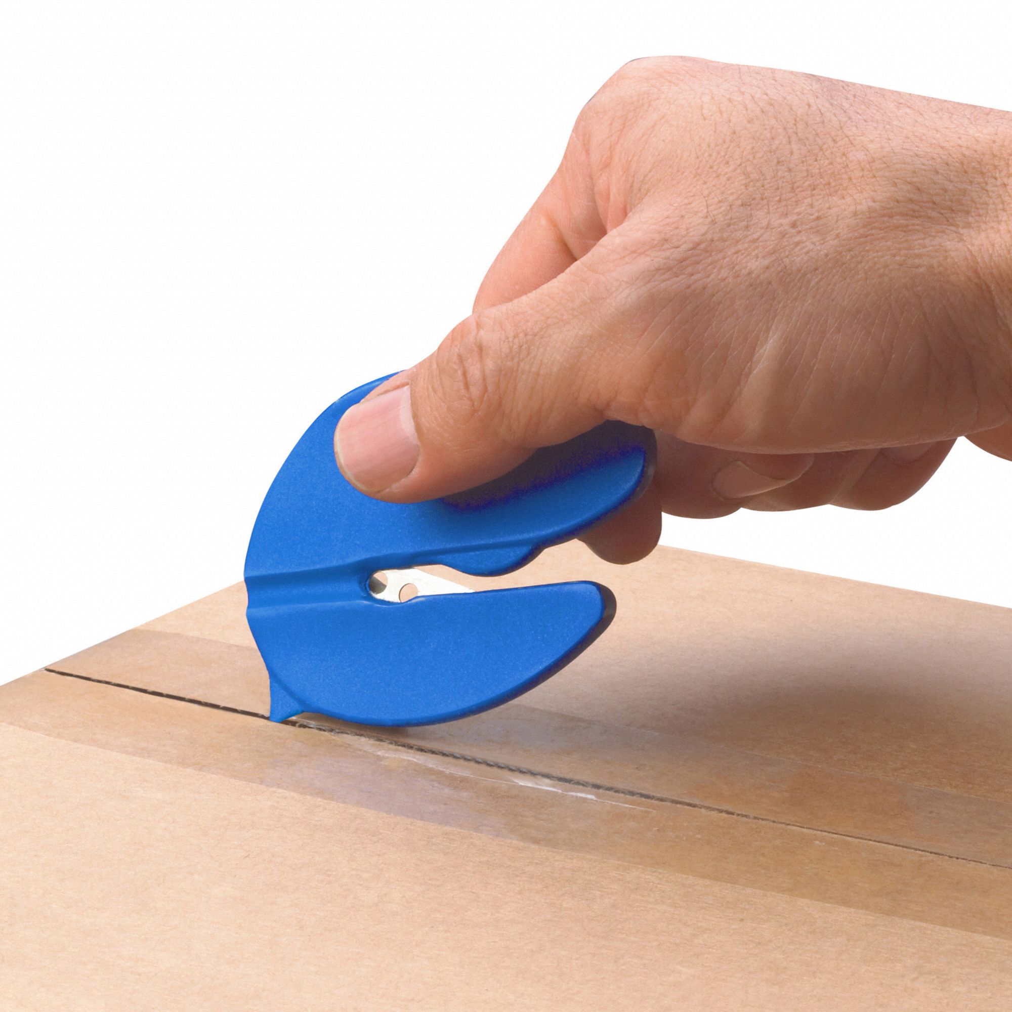 PACIFIC HANDY CUTTER, INC Safety Cutter: 2 3/8 in Overall Lg, Contoured ...