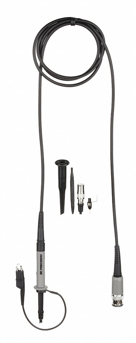 B&K PRECISION, 4 ft Cable Lg, CAT II 300V, Oscilloscope Probe - 20FP81 ...