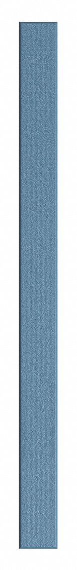 ASI GLOBAL, 82 in x 6 in x 1 in, Plastic Polymer, Partition Column ...