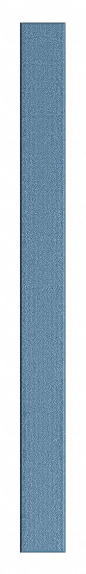 ASI GLOBAL, 82 in x 7 in x 1 in, Plastic Polymer, Partition Column ...
