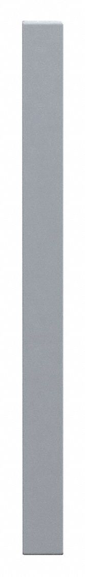 ASI GLOBAL, 82 in x 6 in x 1 in, Plastic Polymer, Partition Column ...
