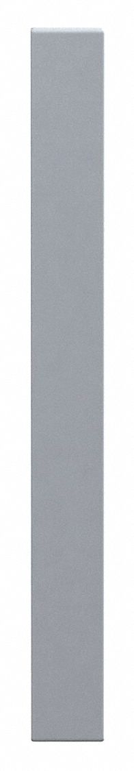ASI GLOBAL, 82 in x 8 in x 1 in, Plastic Polymer, Partition Column ...