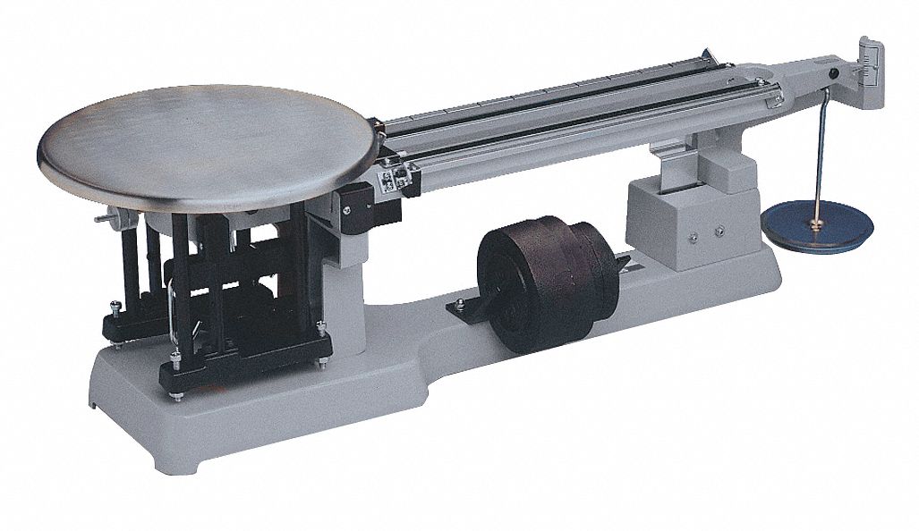 OHAUS Compact Bench Scale: 20 kg Capacity, 1 g Scale Graduations, 11 in ...