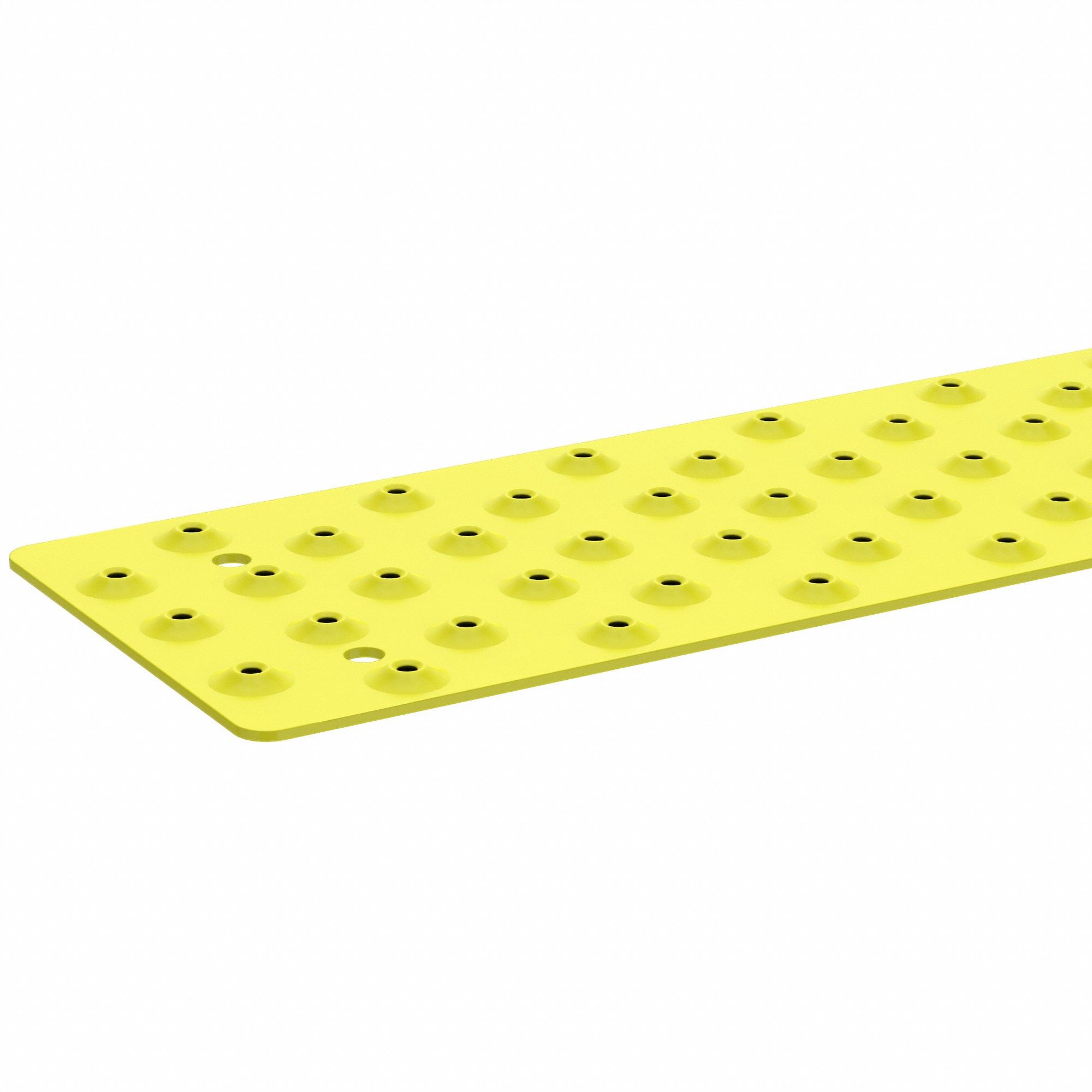 HANDI RAMP STAIR TREAD COVER, RAISED DISCS, ALUMINUM, FASTENER ...