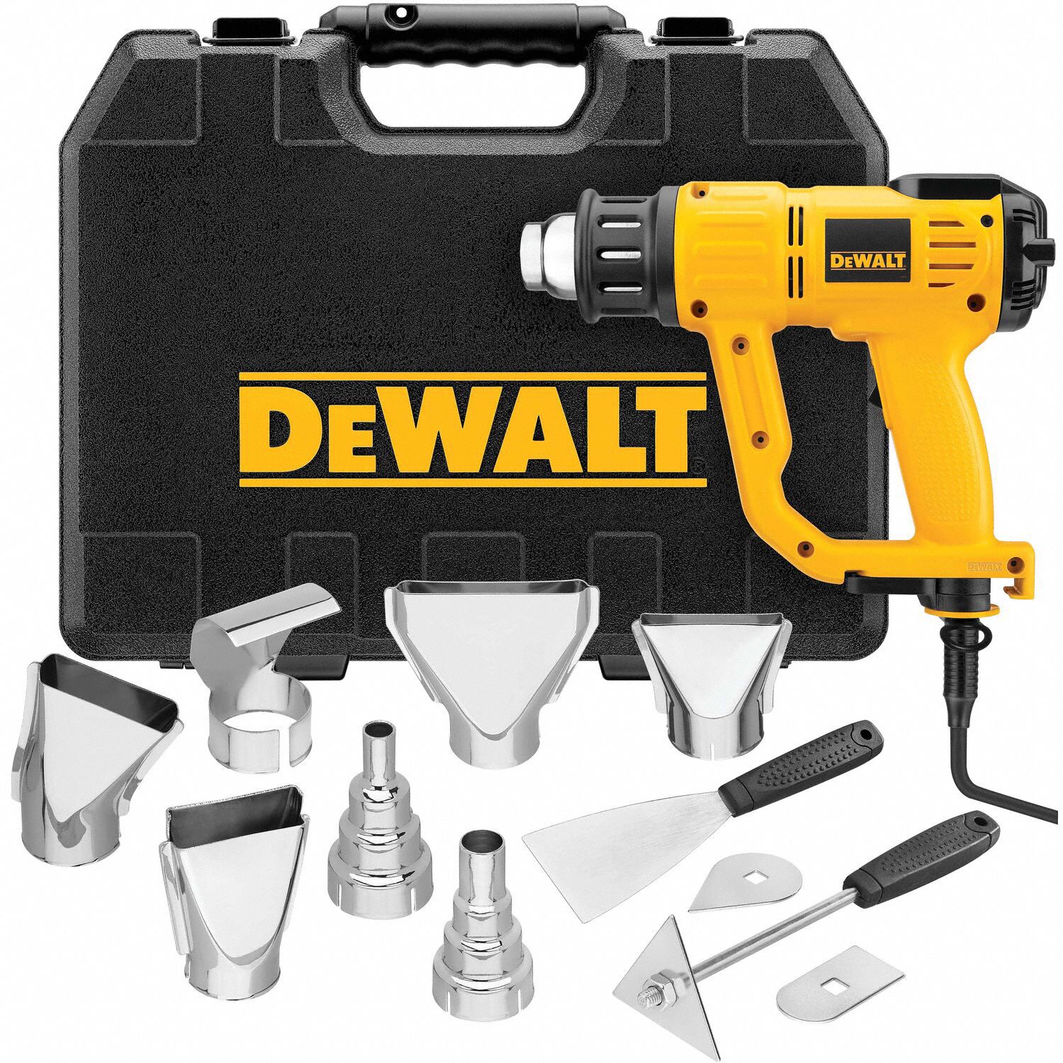 DEWALT, Pistol-Grip, Surface Temp Control, Heat Gun Kit - 20G231 ...