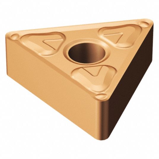 SANDVIK COROMANT, 0.375 in Inscribed Circle, Neutral, Turning Insert ...