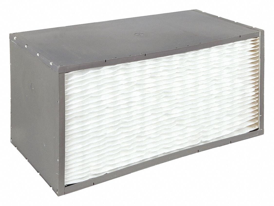 GRAINGER, 12x24x12 Nominal Filter Size, Fiberglass, Mini-Pleat Air ...