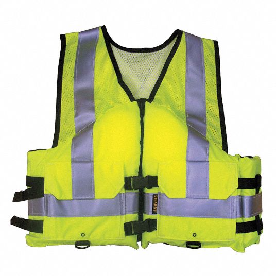 STEARNS, Fluorescent Yellow, Type III, Life Jacket - 20HW51|3000001120 ...