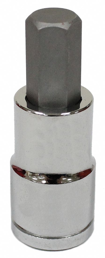 Socket Bit, Insert Length 1 3/16 in, Tip Size 6mm - Grainger