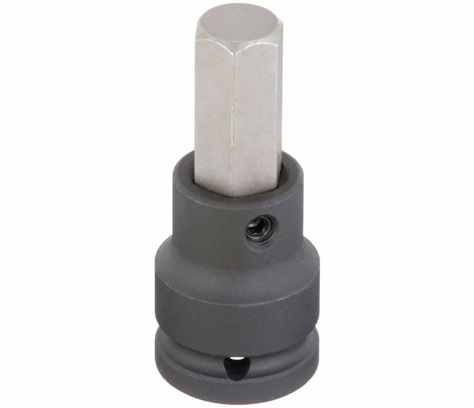 WESTWARD Dado de Impacto Hexagonal Métrico de 17mm , Acabado Fosfato ...