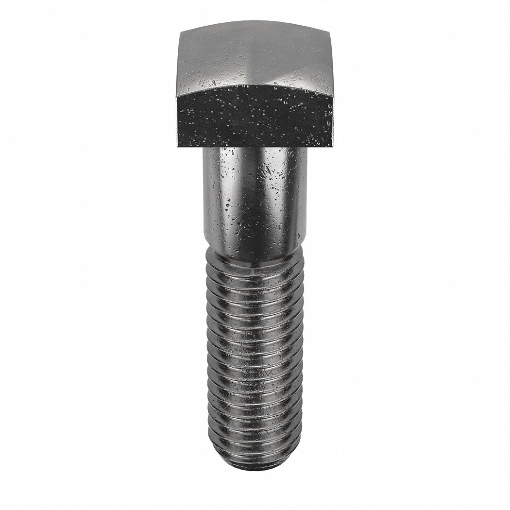 Steel, Grade 5, Square Head Bolt - 20J016|283135G1 - Grainger