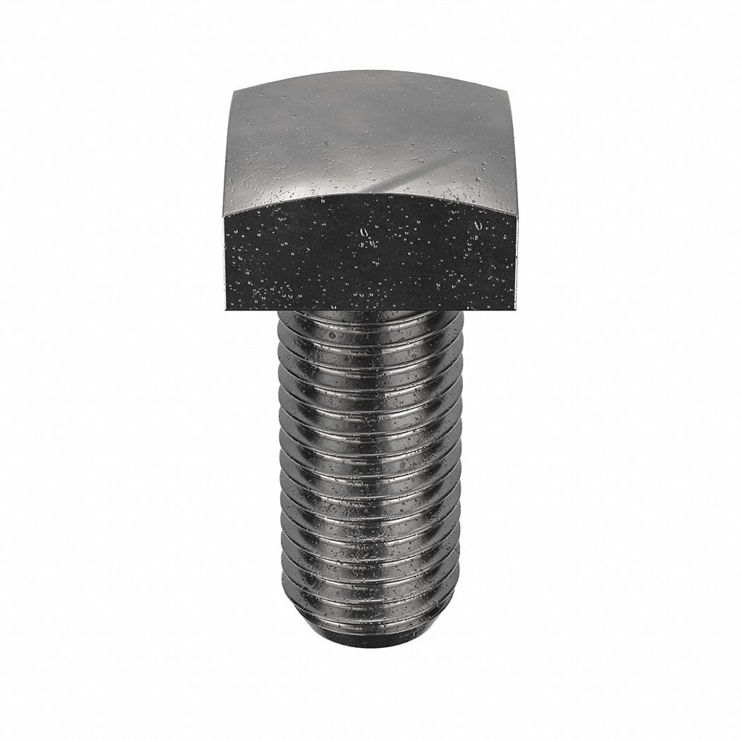 Steel, Grade 5, Square Head Bolt - 20J049|287115G1 - Grainger