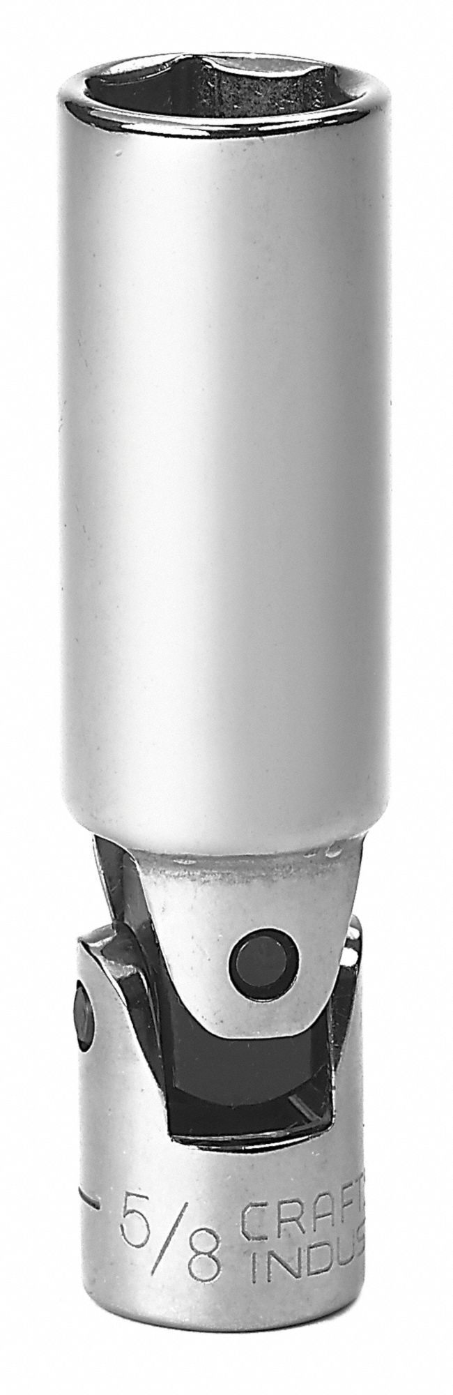 Socket, 3/8 in Drive Size, Chrome Finish - Grainger