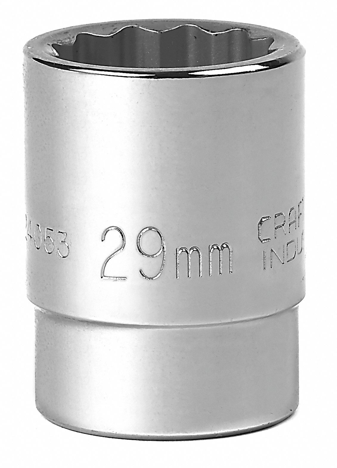 Socket, 3/4 in Drive Size, Chrome Finish - Grainger