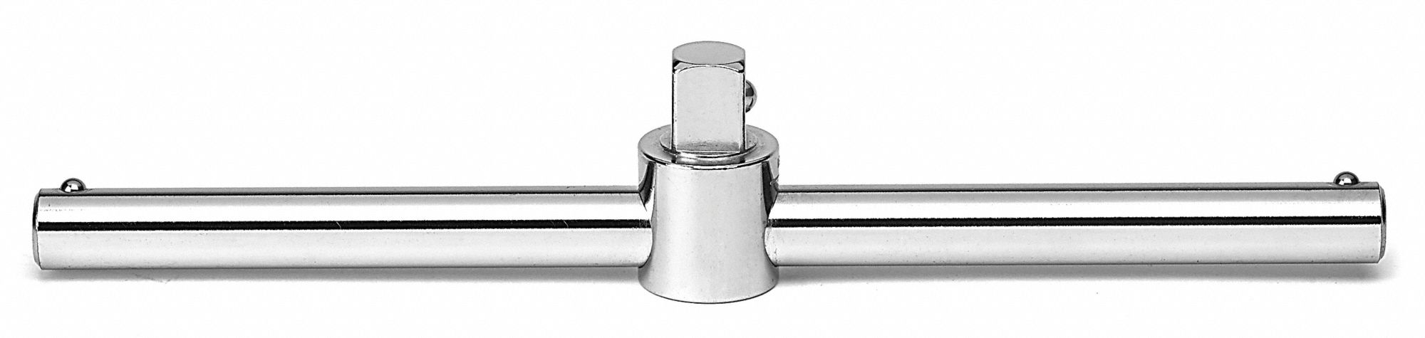 Slide Bar, Overall Length 10 1/2 in, Drive Size 1/2 in, Steel, Chrome ...