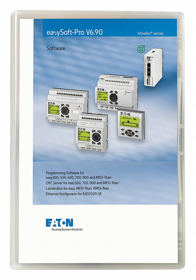 EATON, Easy 800/Titan, Software - 20JM53|EASY-SOFT-PRO - Grainger