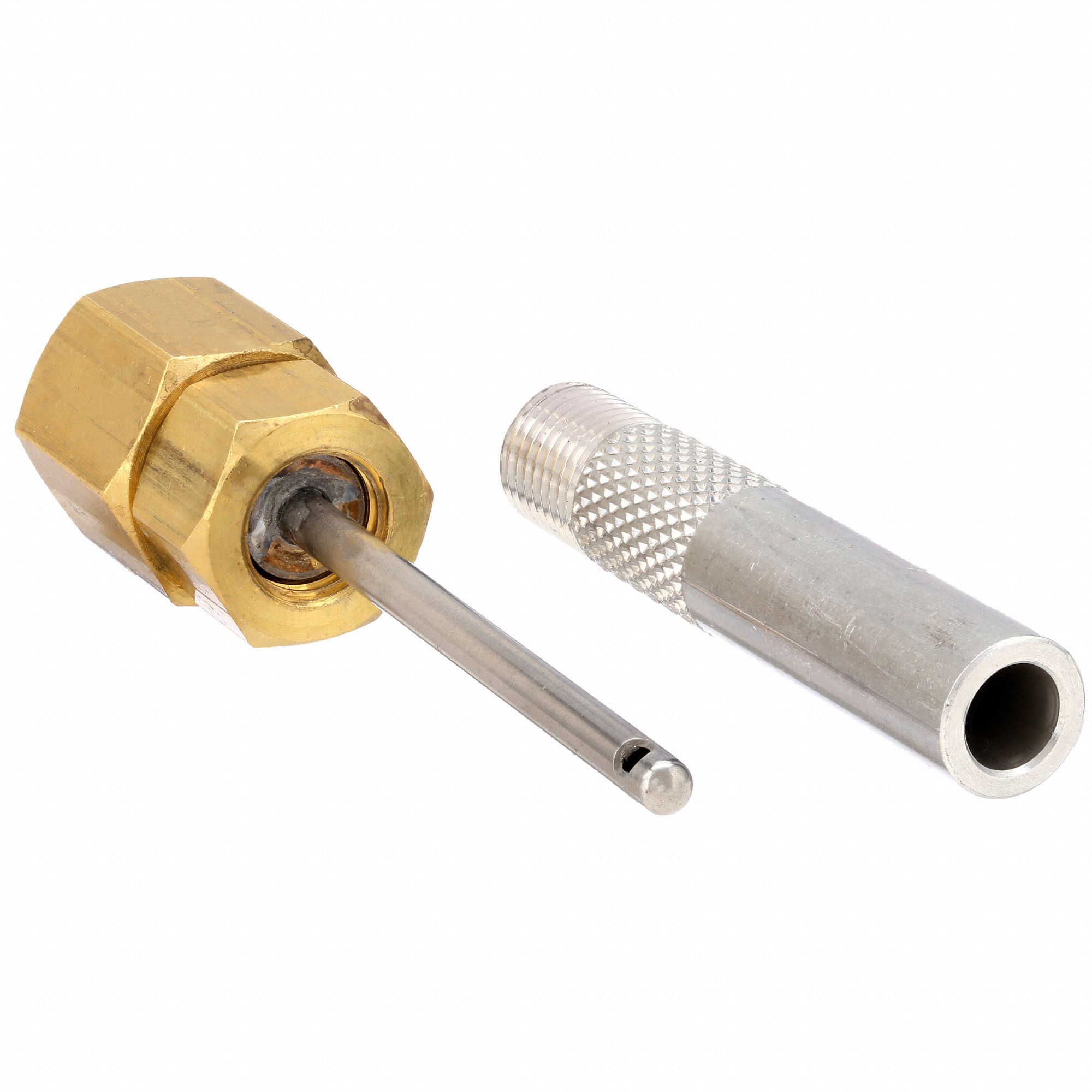 WINTERS Gauge Adapter: 1/4 in, 302°F Max Op Temp, 1,000 psi Max ...