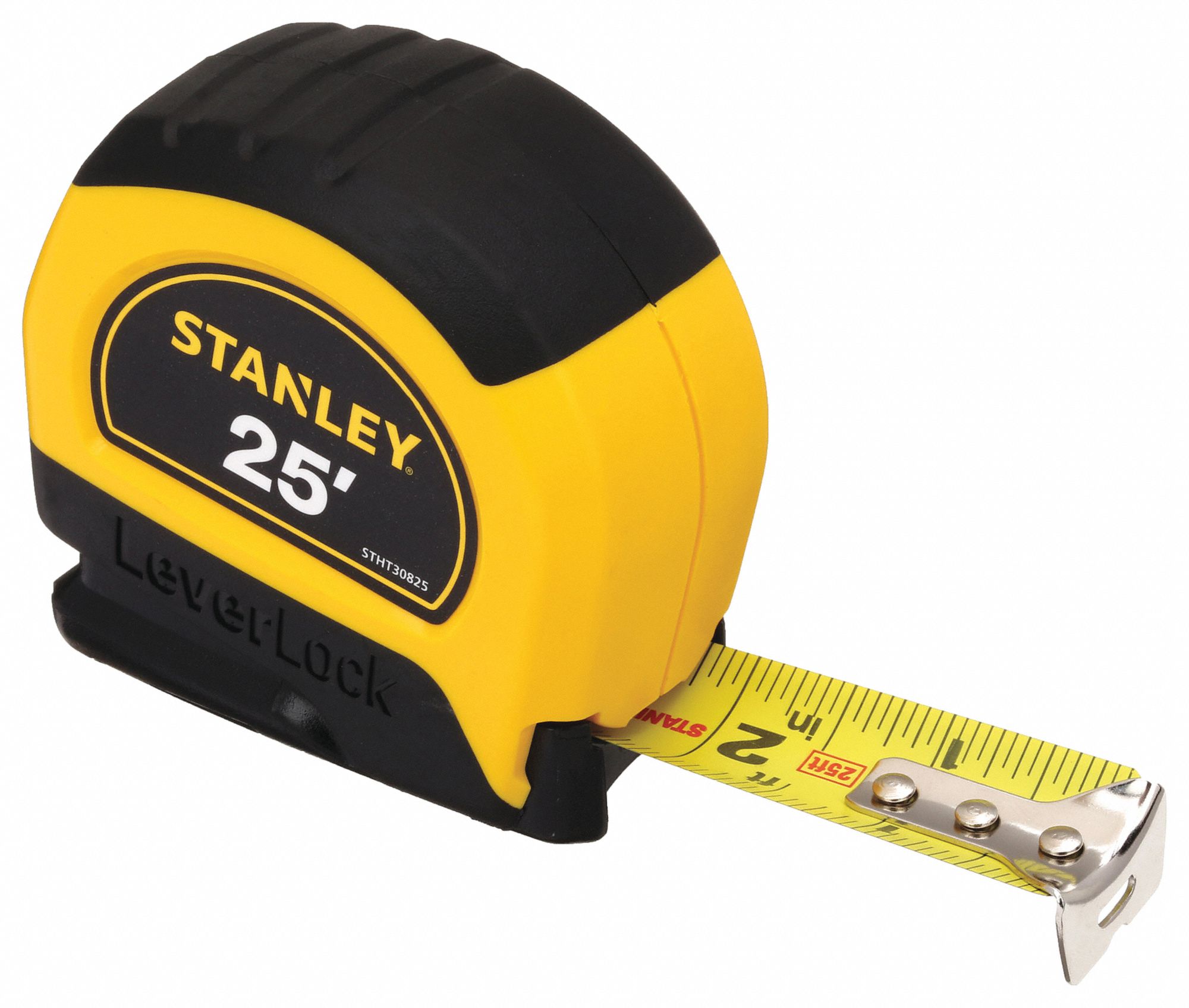 STANLEY, Inch, Nonmagnetic Single Hook Tip, Tape Measure - 20JY23 ...