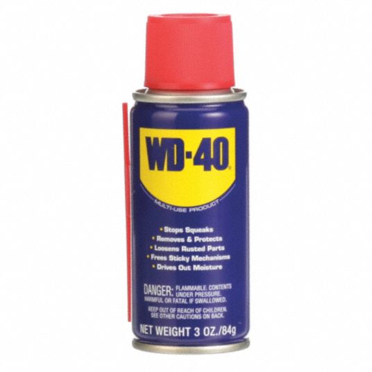 WD-40 General Purpose Lubricant, -60° to 300°F, No Additives, Net Fill ...