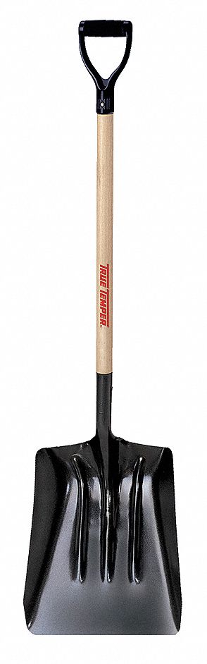 Shovel,D-Grip,Wood,Square,Steel - Grainger