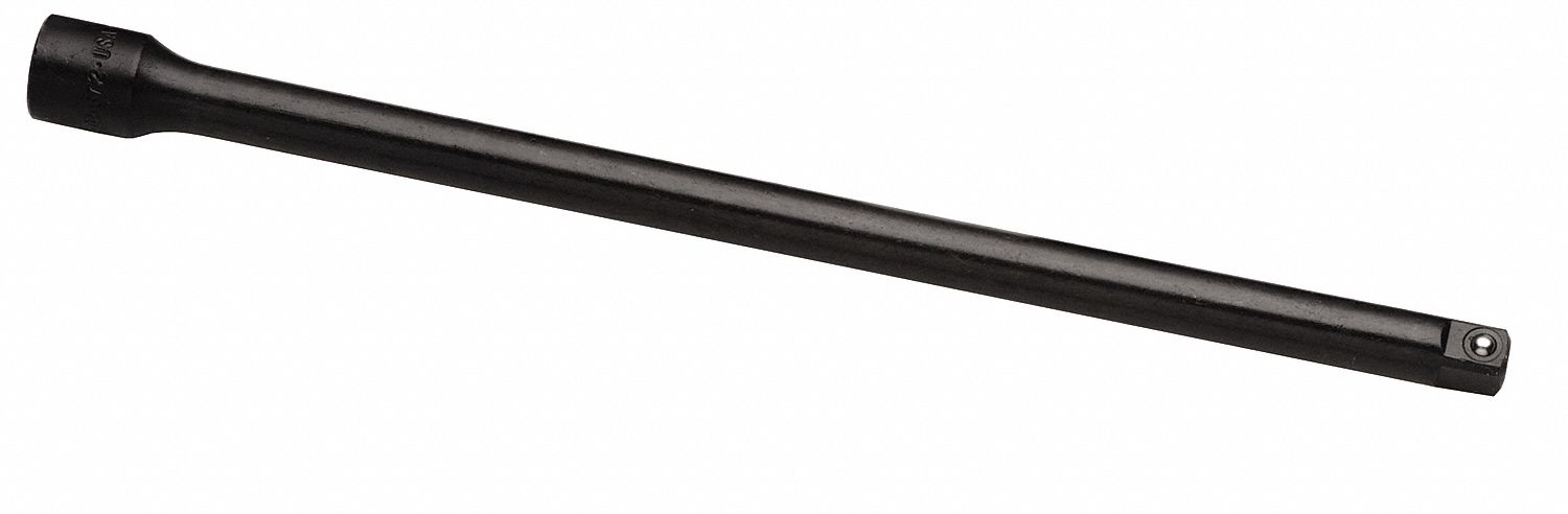 Impact Socket Extension, Black Oxide, Overall Length 6 in - Grainger