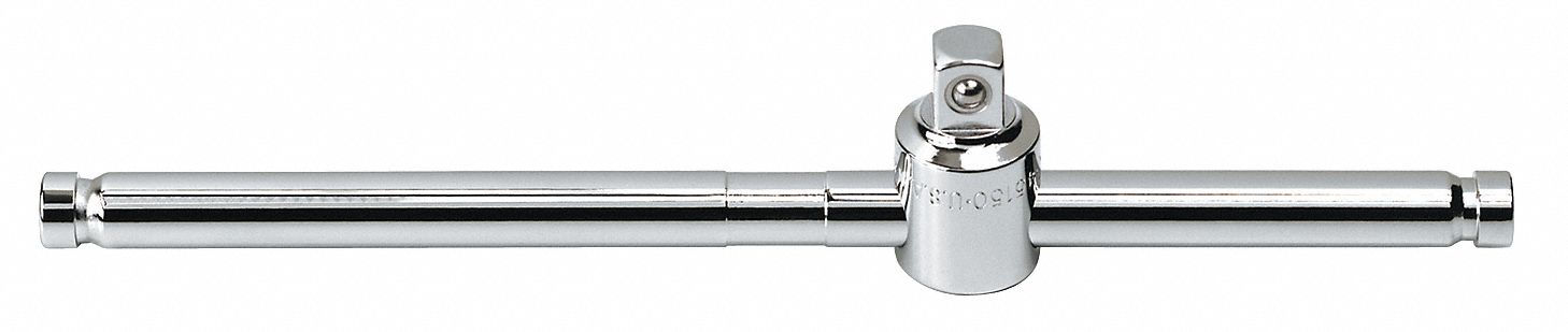 SK PROFESSIONAL TOOLS, 1/2 in Drive, 10 3/4 in Lg, Sliding T-Handle ...
