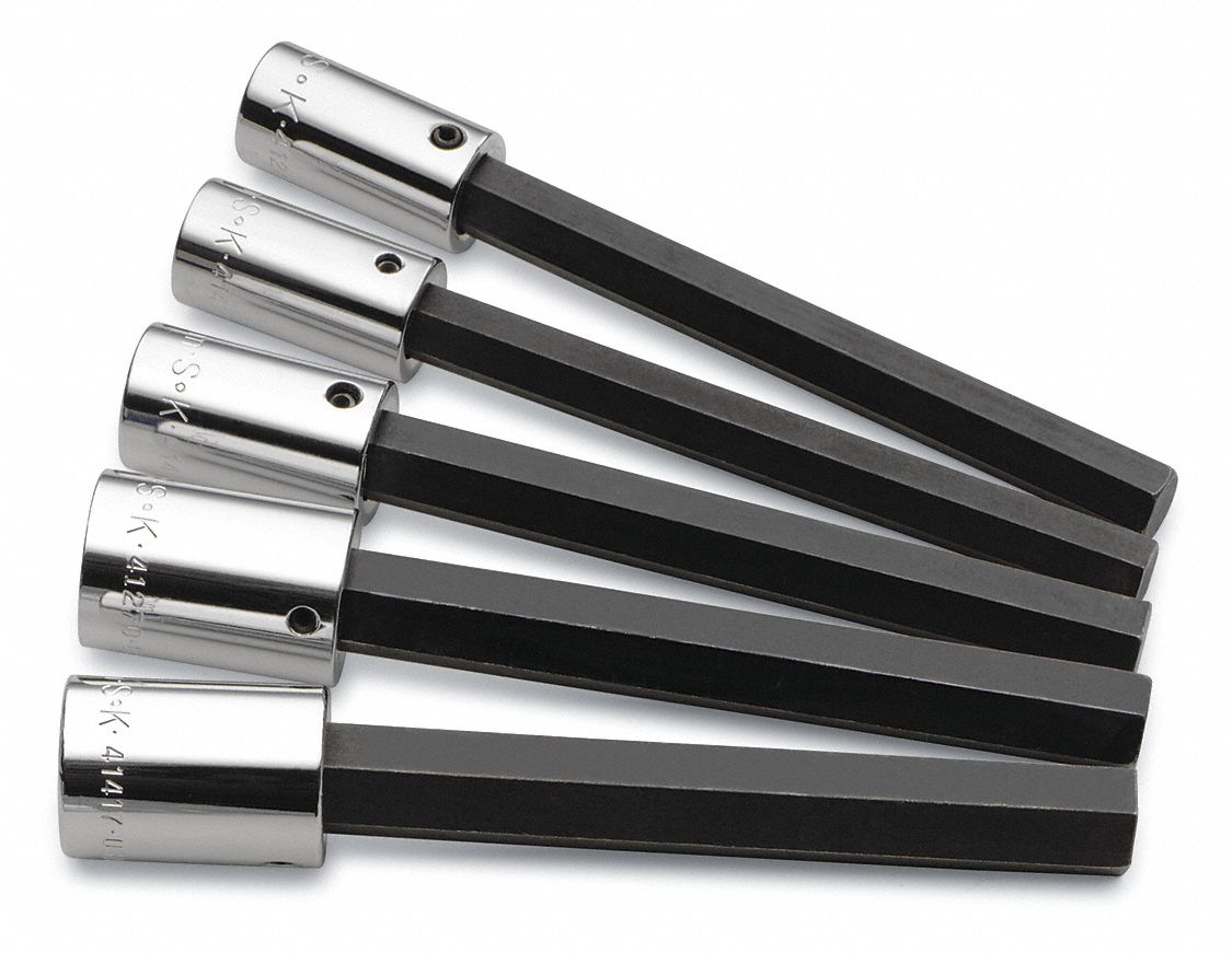 SK PROFESSIONAL TOOLS, 1 - 25 Pieces, 1/2 in Drive Size, Socket Bit Set ...