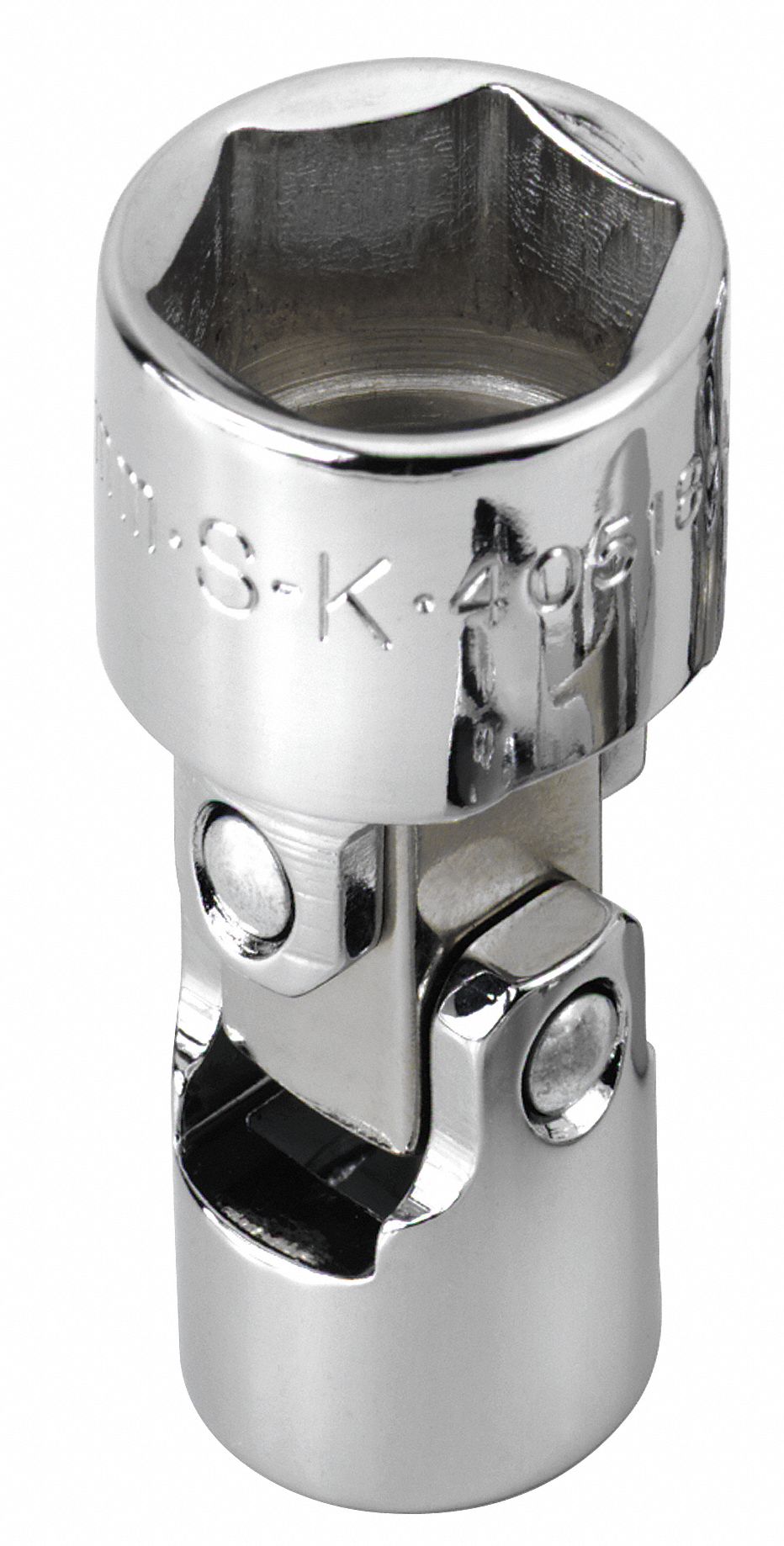 SK PROFESSIONAL TOOLS, 3/8 in Drive Size, 8 mm Socket Size, Flex Socket ...