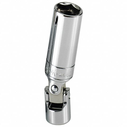 SK PROFESSIONAL TOOLS, 3/8 in Drive Size, 5/8 in Socket Size, Flex ...