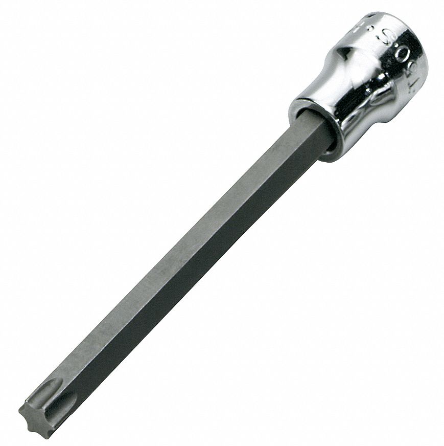SK PROFESSIONAL TOOLS, 3/8 in Drive Size, Torx Tip, Socket Bit - 20K822 ...