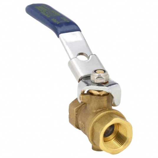 3/8 in, Brass, Manual Two-Way Ball Valve - 20K894|G-ADV-38 - Grainger