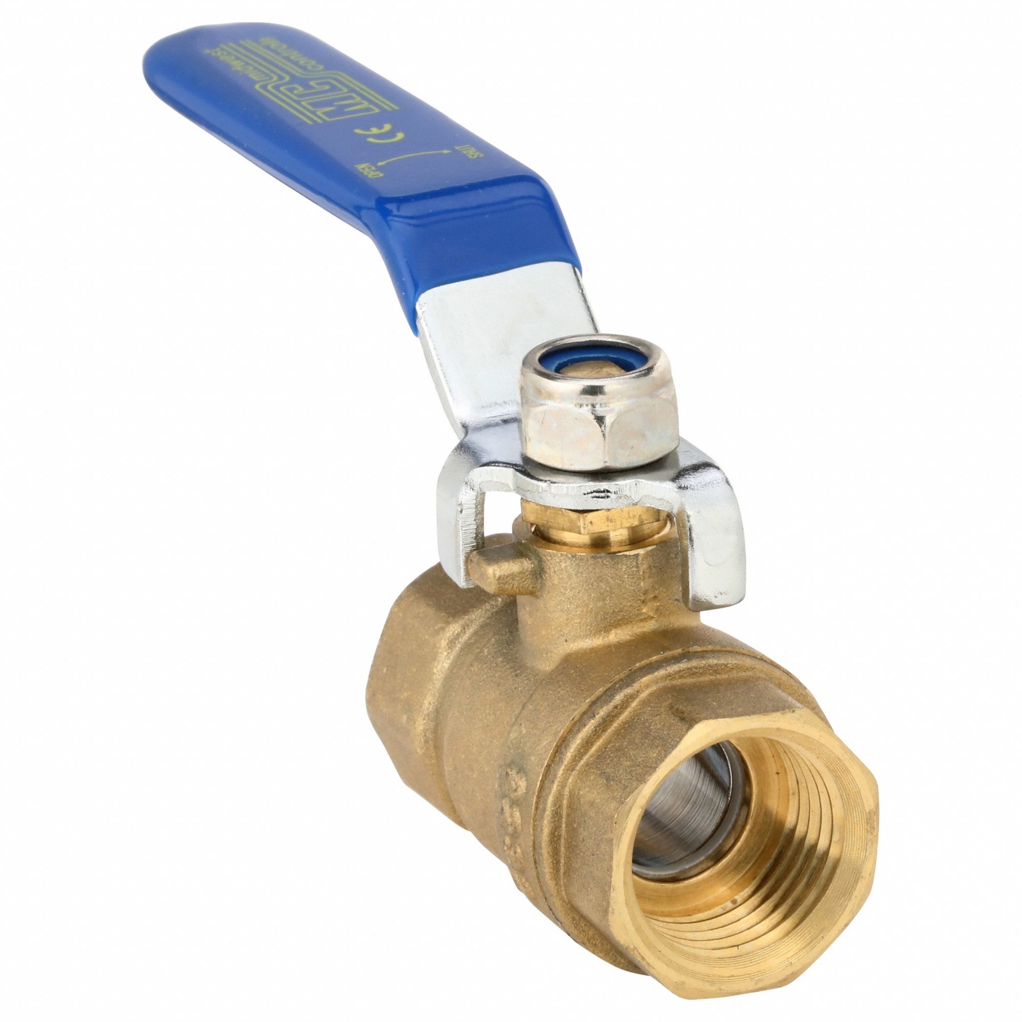 1/2 in, Brass, Manual Two-Way Ball Valve - 20K911|G-F600-50 - Grainger