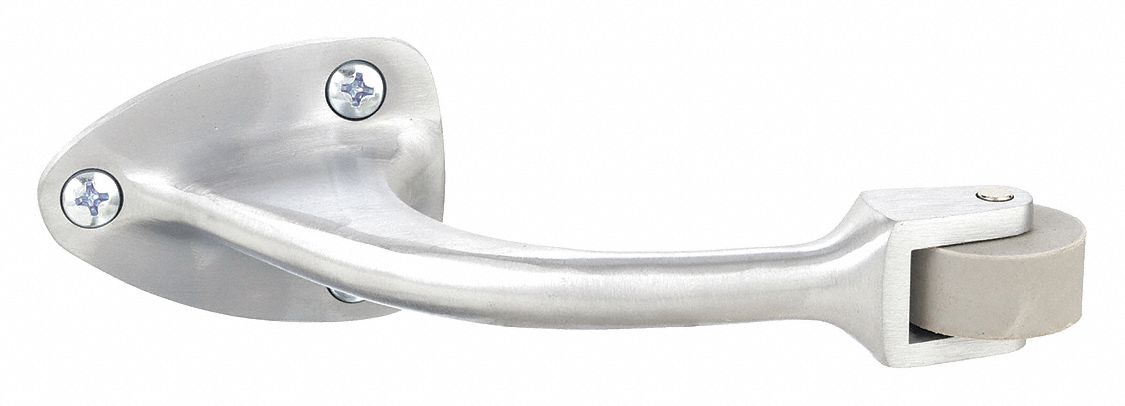 Door - Mounted, 2 3/4 in Wd, Curved Roller Stop - 20KA62|455.26D - Grainger