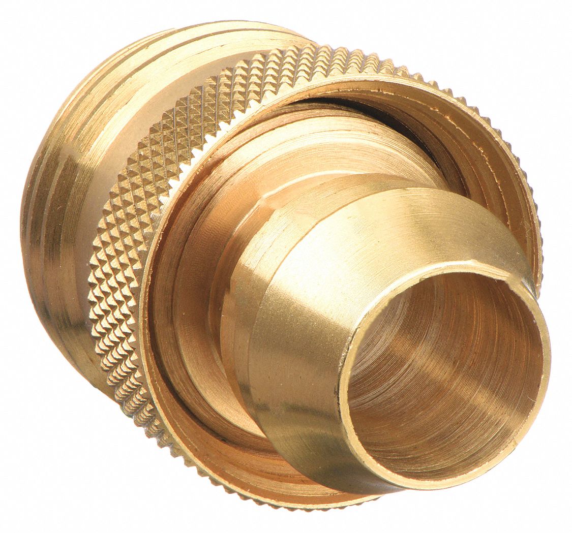 For 1/2 in Hose I.D., NH x GHT, Garden Hose Adapter - 20KP36|20KP36 ...