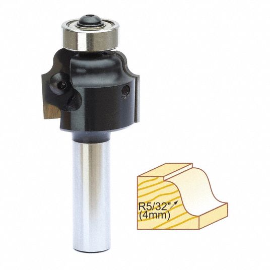 WESTWARD, Fractional Inch, Carbide, Roman Ogee Cut Profile Router Bit ...
