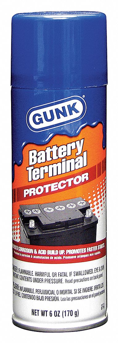 Battery Cleaner, Aerosol Can, 6 oz, Flammable, Non Chlorinated - Grainger