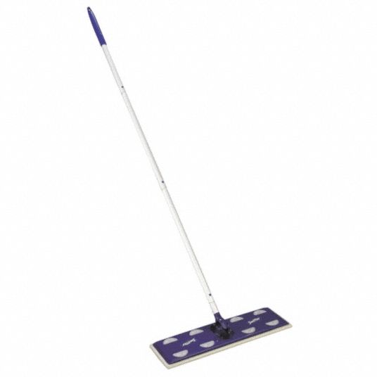 SWIFFER, 17 in Head Wd, Gray/Navy, Swiffer Max Sweeper - 20L003|37108 ...