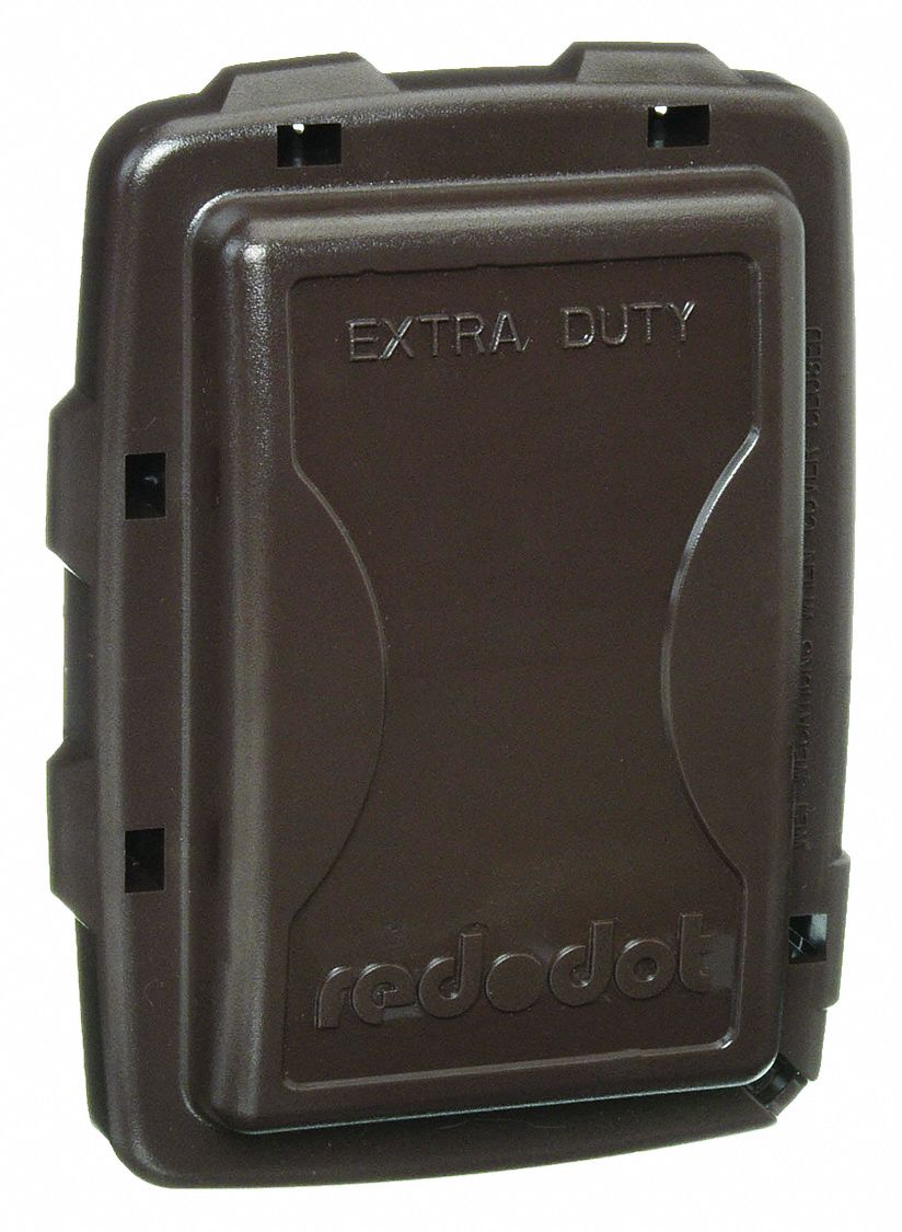 RED DOT, 1 Gangs, Horizontal or Vertical, While In Use Weatherproof ...